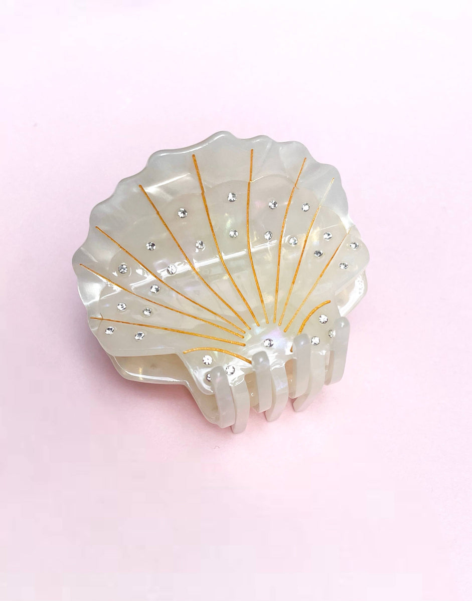 Shell Claw Clip with Rhinestones – CONRADO®