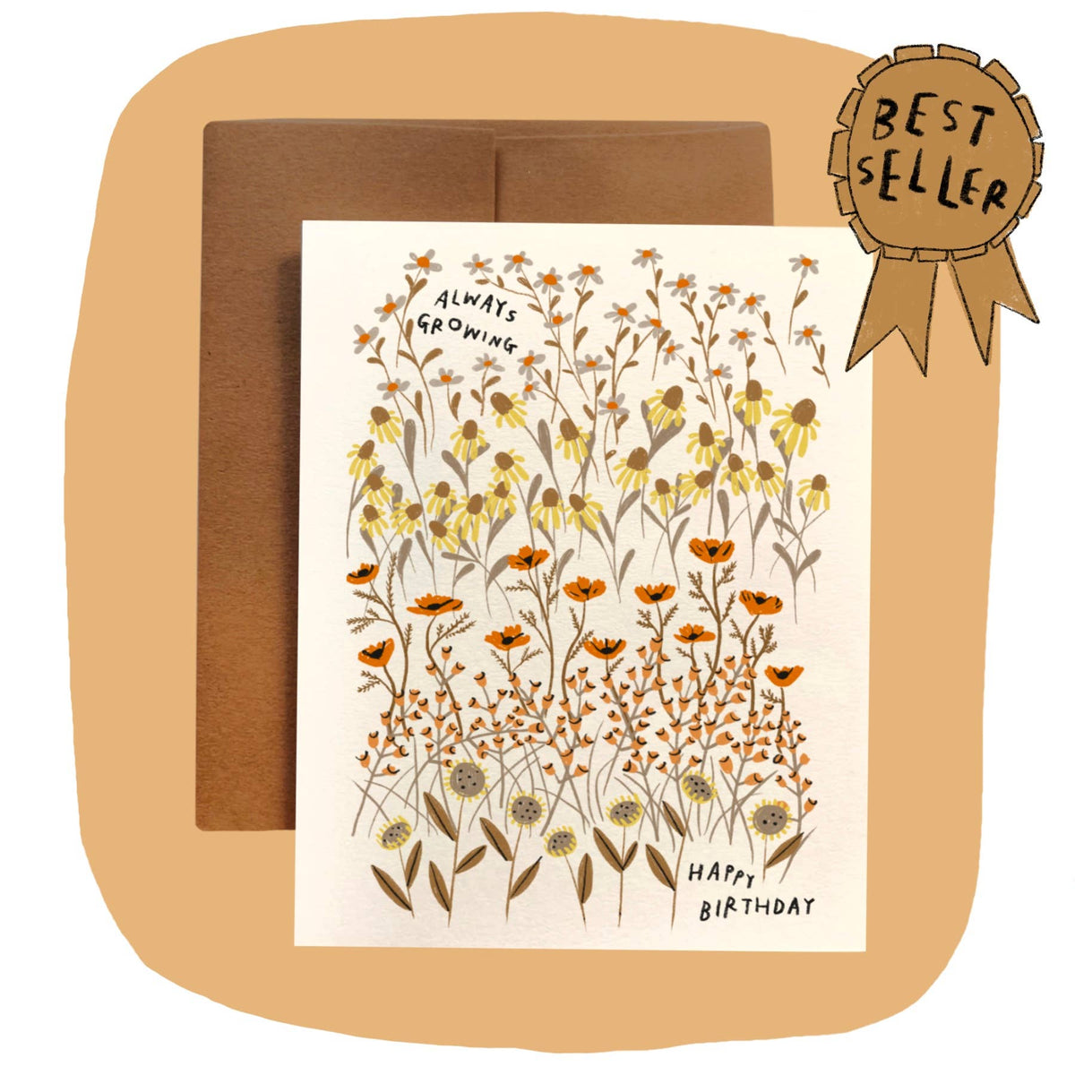 RANI BAN CO - ALWAYS GROWING Birthday Greeting Card – CONRADO®