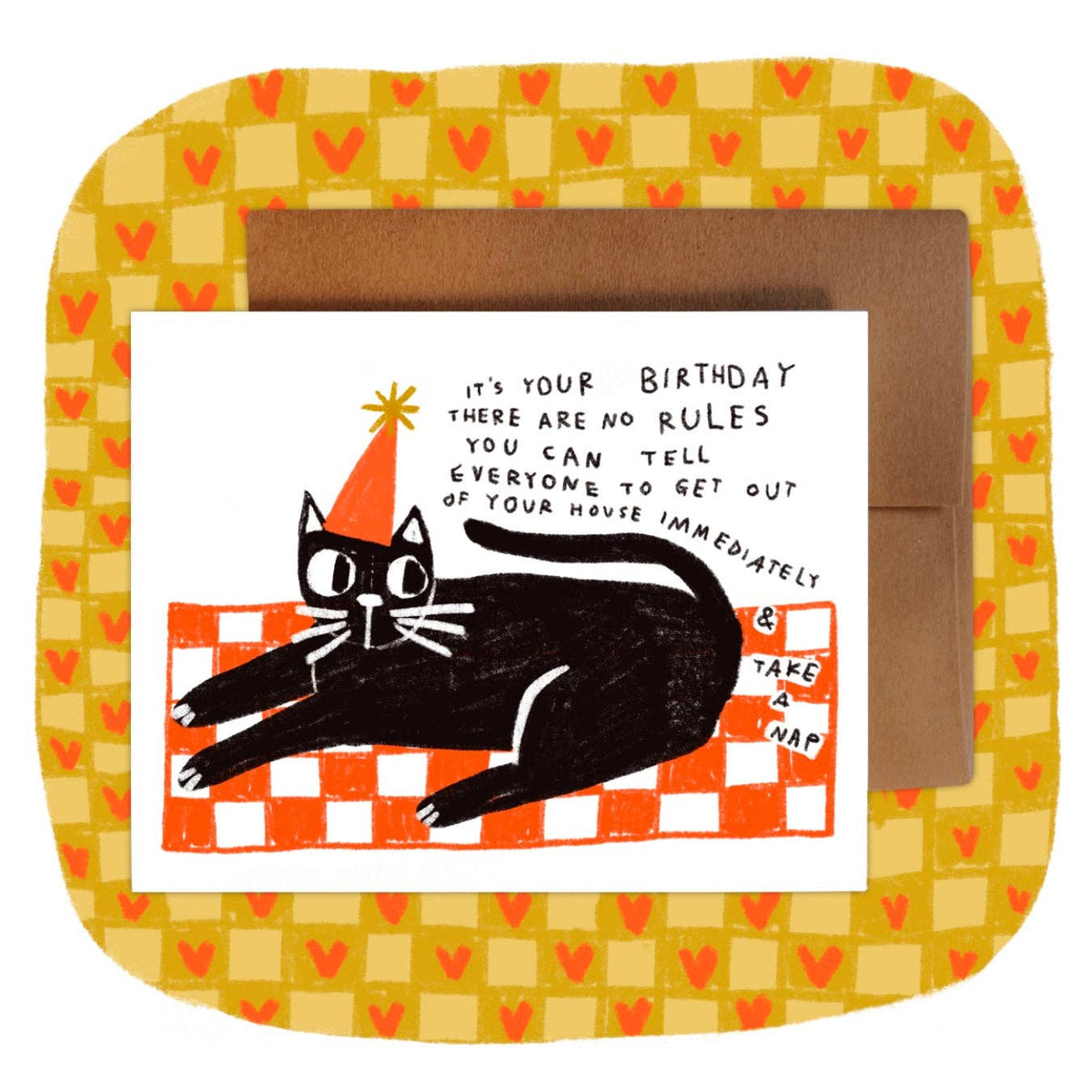 RANI BAN CO - IT'S YOUR BIRTHDAY THERE ARE NO RULES Greeting Card ...